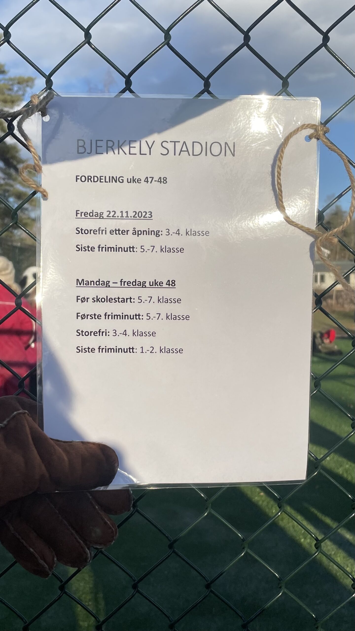 Godhetsuke avsluttet med stadionåpning – DELK